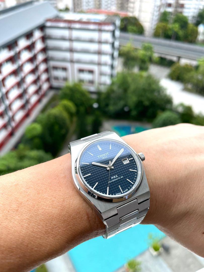 Tissot PRX80 Powermatic Blue, Luxury, Watches on Carousell