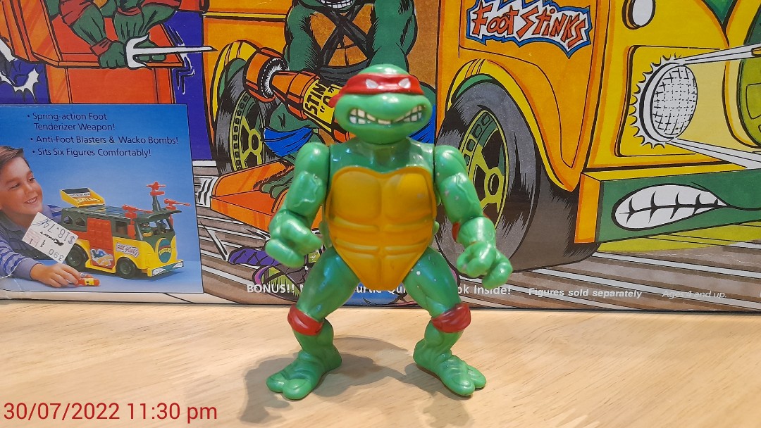 TMNT 1988 Raphael (Mirage Studio Playmates Toys), Hobbies & Toys, Toys ...