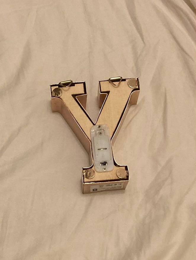 Typo alphabet light, Furniture & Home Living, Lighting & Fans, Lighting ...