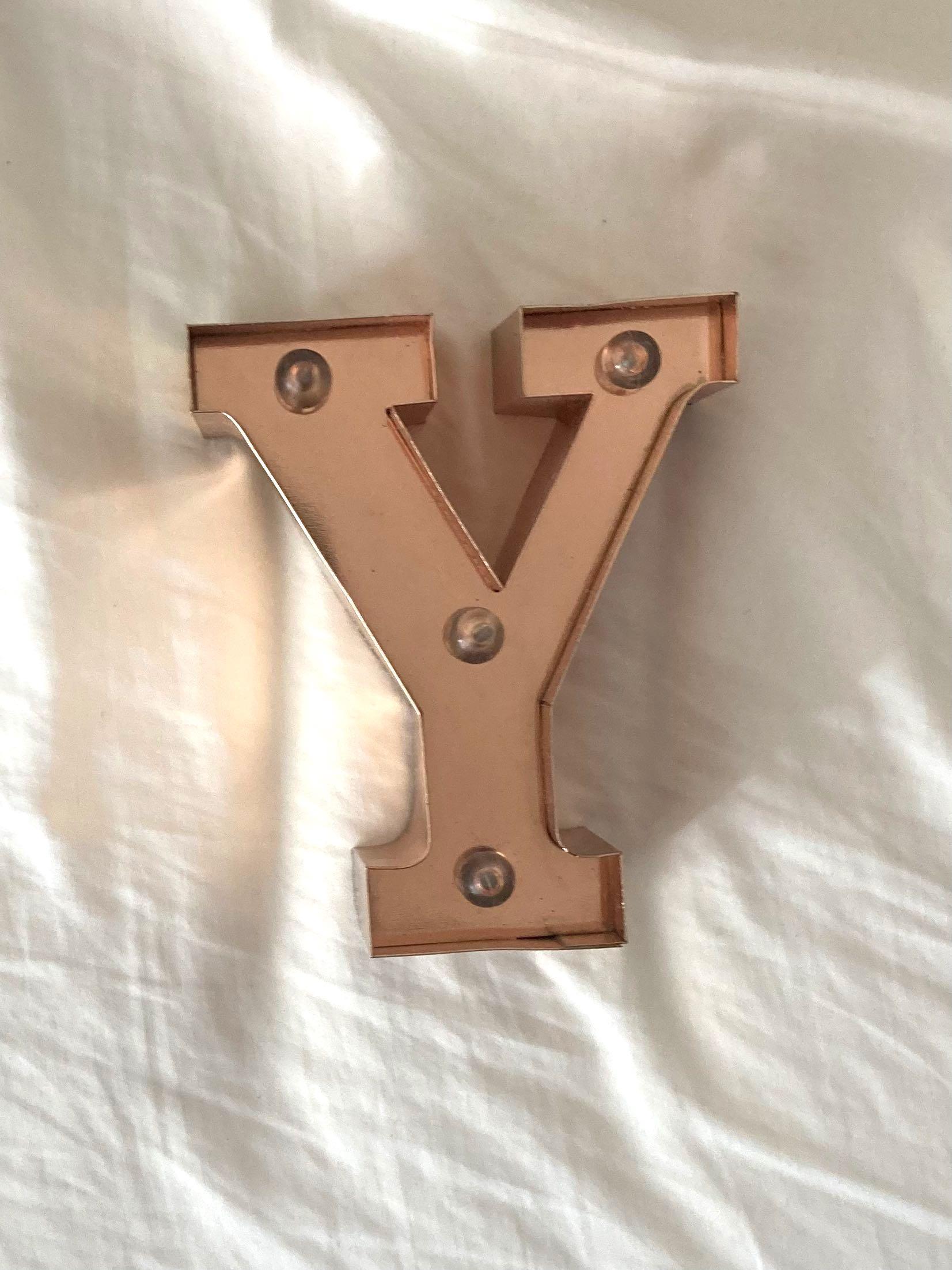 Typo alphabet light, Furniture & Home Living, Lighting & Fans, Lighting ...