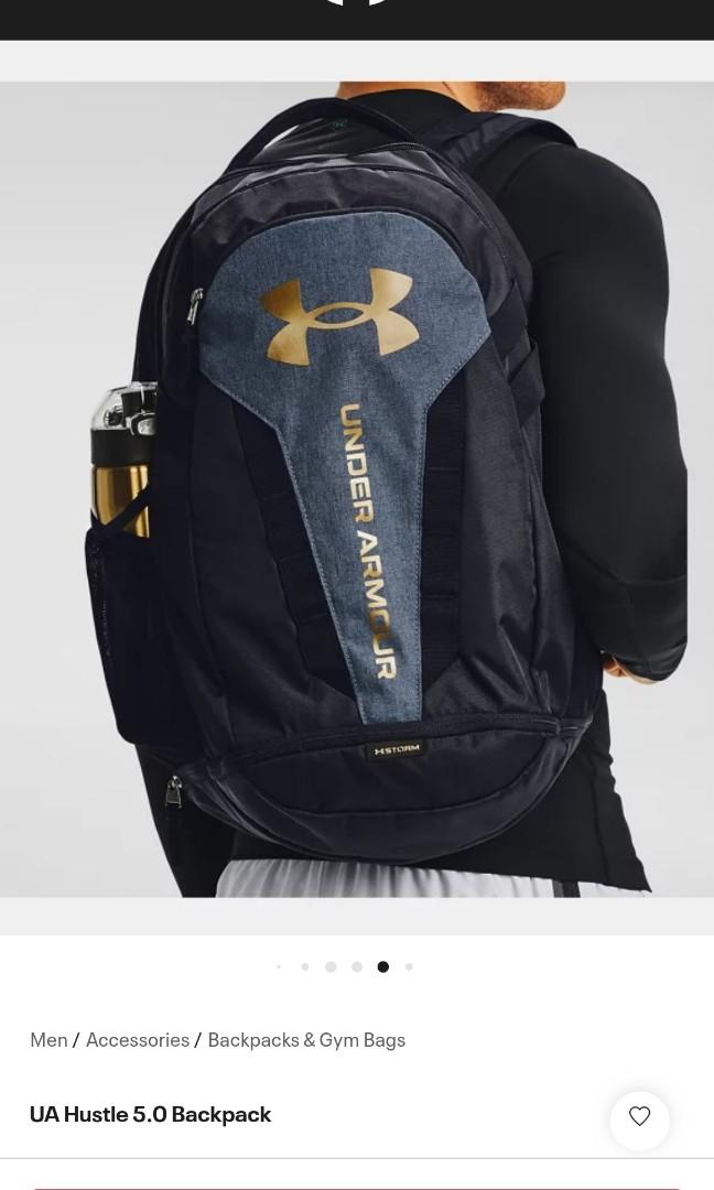 Under Armour storm hustle 5.0, Men's Fashion, Bags, Backpacks on Carousell
