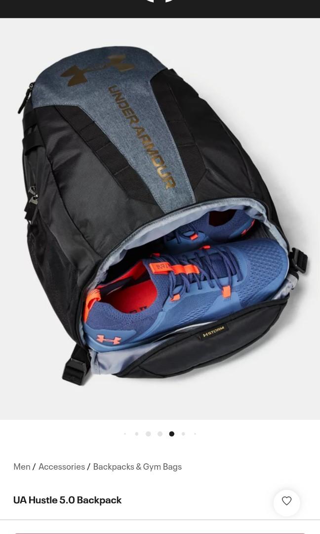 Under Armour storm hustle 5.0, Men's Fashion, Bags, Backpacks on Carousell