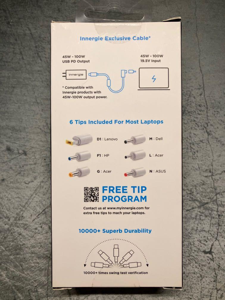 USB-C to Tip Cable Adapter, Mobile Phones & Gadgets, Mobile & Gadget ...
