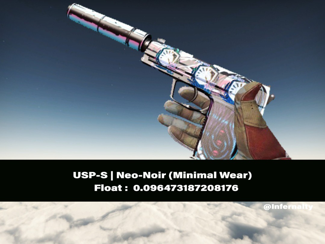 USP-S Neo Noir MW CSGO SKINS KNIVES, Video Gaming, Gaming Accessories ...