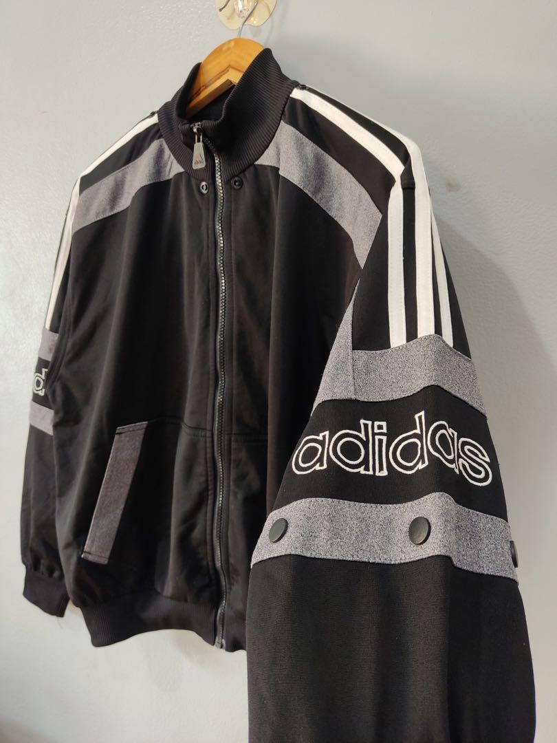 Vintage Adidas Trefoil Logo Jacket, Men's Fashion, Coats, Jackets and ...