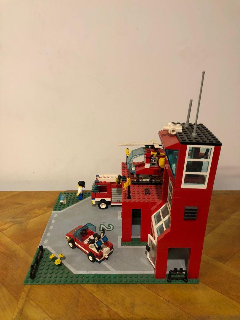 Vintage Lego Fire Station, Hobbies & Toys, Toys & Games on Carousell