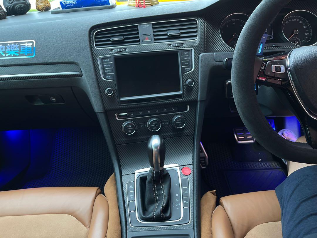 Volkswagen Golf MK7 Interior Panel Wrap Dry Carbon Matte 3M, Car ...