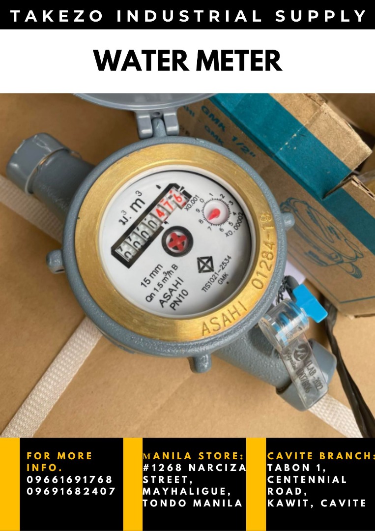 Water Meter, Commercial & Industrial, Industrial Equipment on Carousell