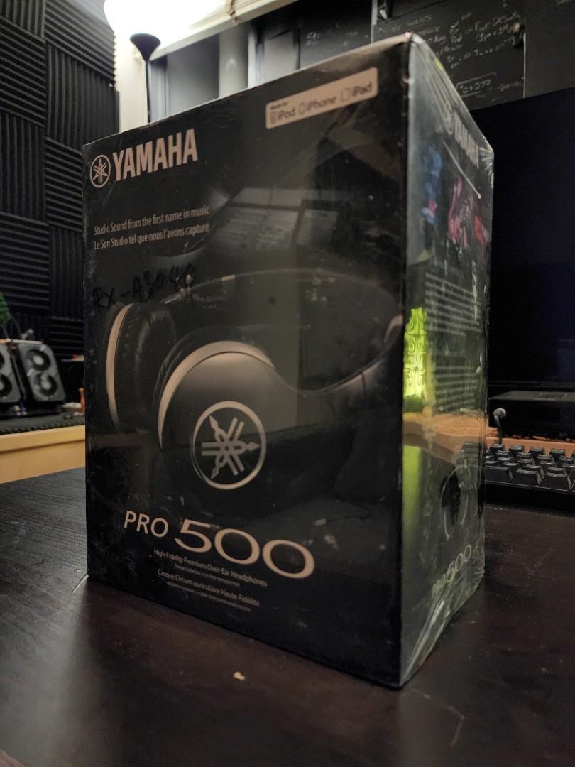 Yamaha Pro 500 High Fidelity Premium Over Ear Headphone, Audio ...