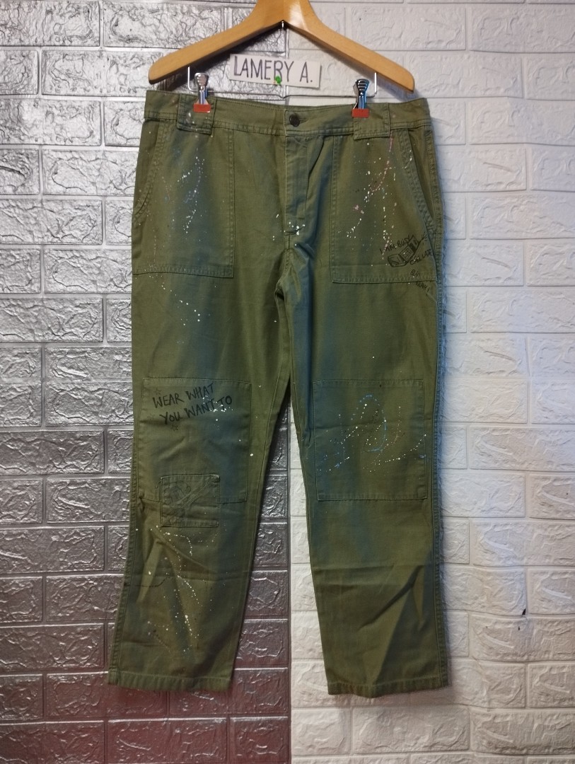 ZARA BAKER PANTS, Men's Fashion, Bottoms, Trousers on Carousell