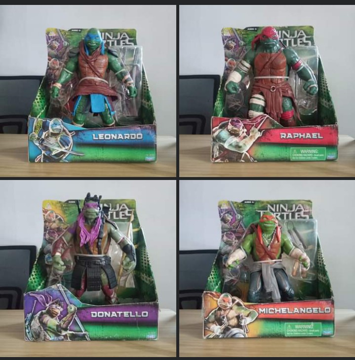 11" TMNT SET Playmates 2014, Hobbies & Toys, Toys & Games on Carousell