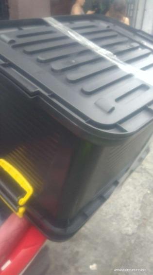 143L STORAGE BIG BLACK BOXES, Furniture & Home Living, Home Improvement ...