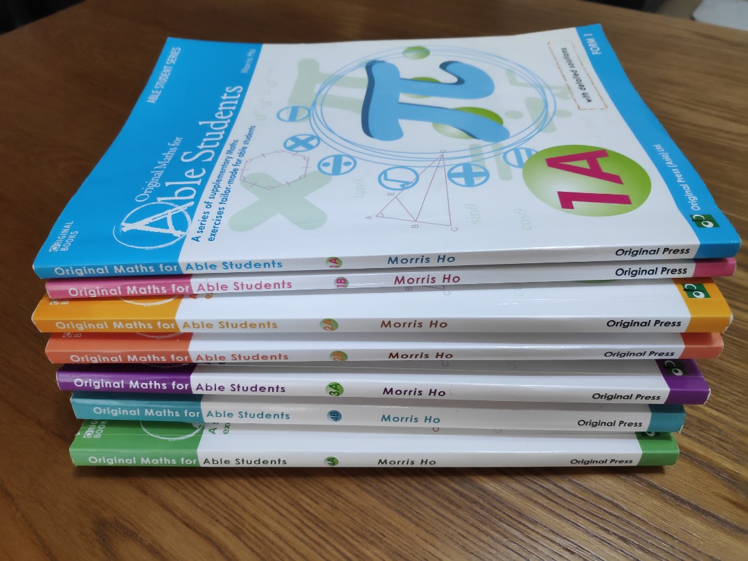 [180 全走8本] Original Maths for Able Students 1a, 1b, 2a, 2b, 3a, 3b, 4a ...