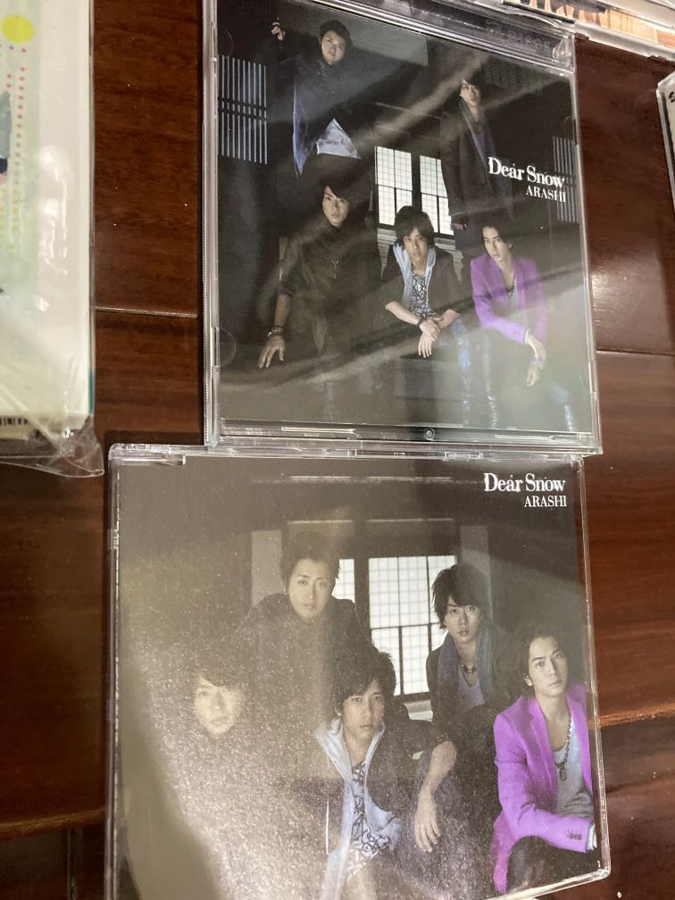 嵐 Arashi Dear Snow 初回+通常台壓CD, 書籍、休閒與玩具, 收藏、紀念品, J-Pop在旋轉拍賣