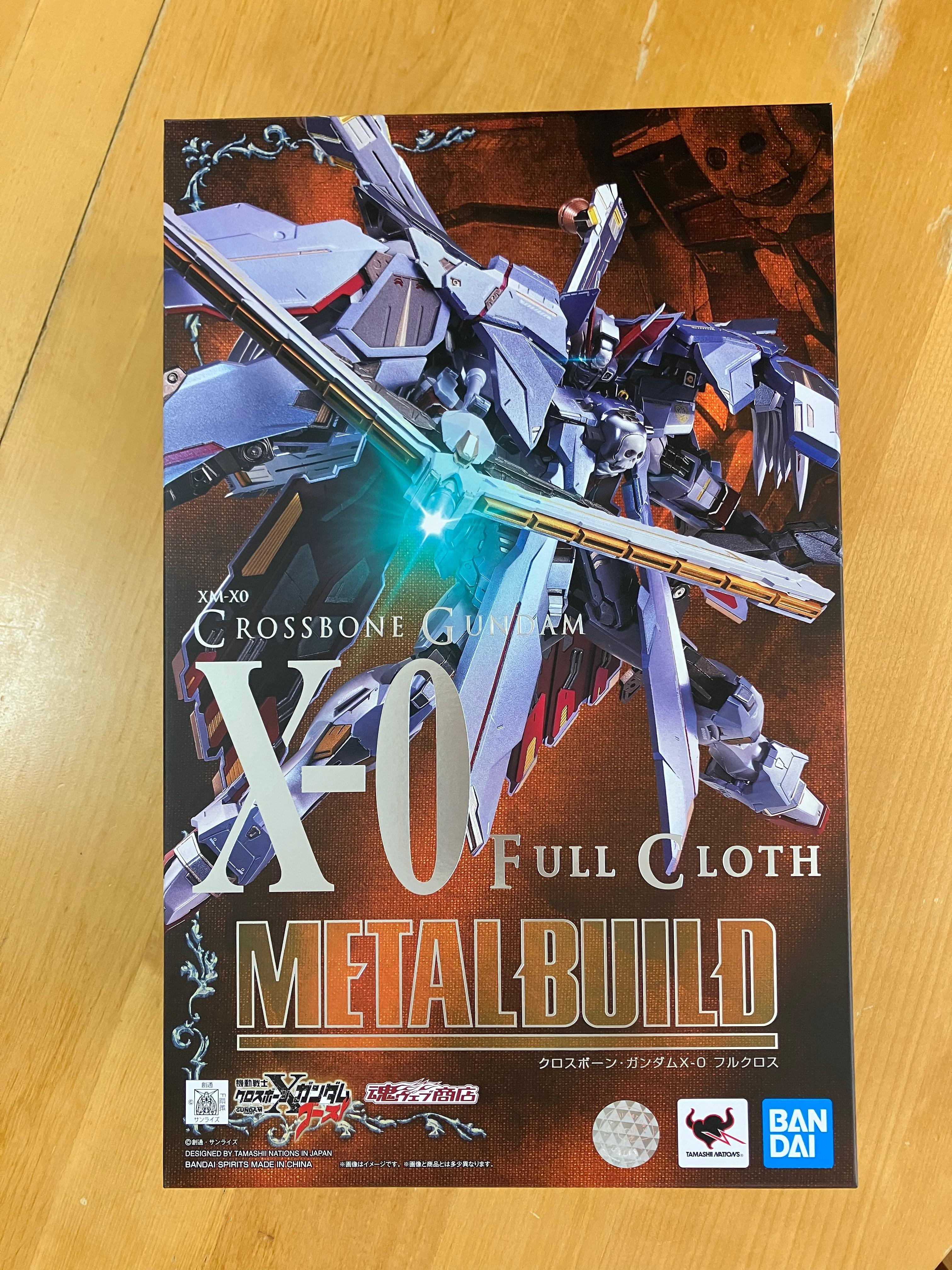 全新 Metal Build X0 Full Cloth Crossbone Gundam 海盜 高達 X-0 mb x0fc, 興趣及遊戲, 玩具 & 遊戲類 - Carousell