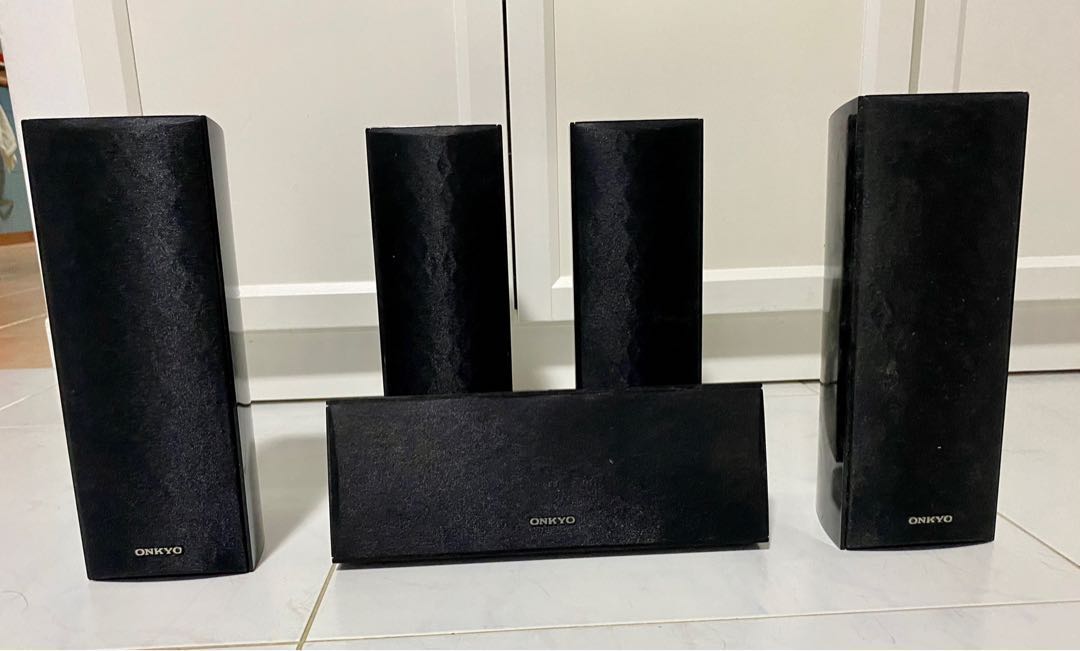 Onkyo SKC-360C SKM-360S SKF-360F Home Theater Surround Sound Standing ...