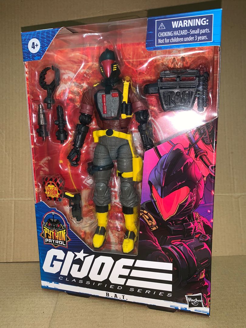 全新 Python Patrol B.A.T. Hasbro GI JOE G.I. Joe Classified Series 41 義勇 ...