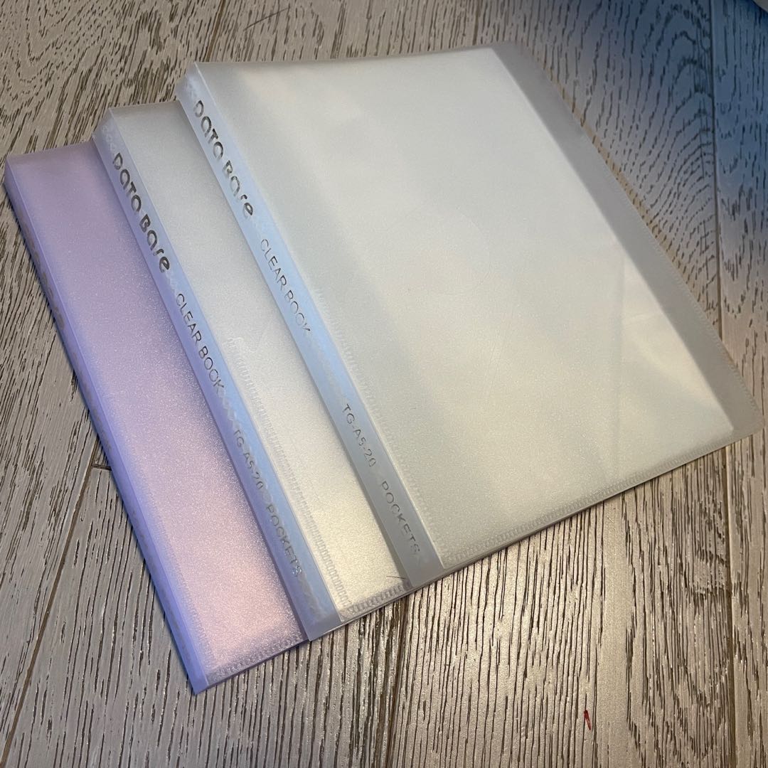 A5 Clear Folder (20 pockets), 興趣及遊戲, 手作＆自家設計, 文具 - Carousell