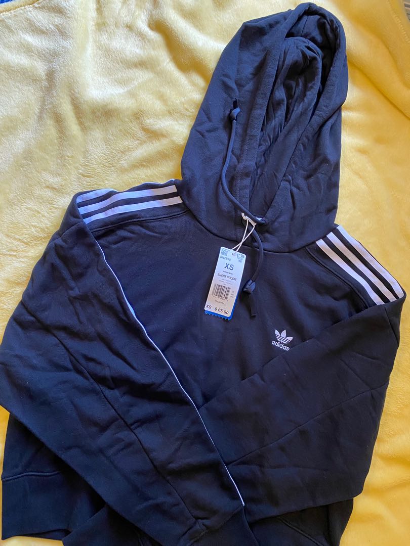 Adidas Crop Jacket, Women's Fashion, Coats, Jackets and Outerwear on ...