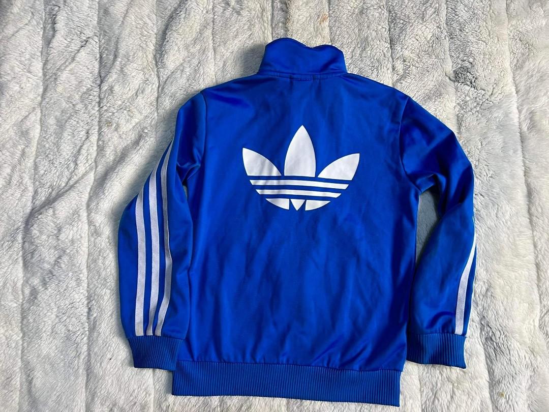 Adidas Vintage royal blueTracksuit Jacket, Women's Fashion, Coats ...