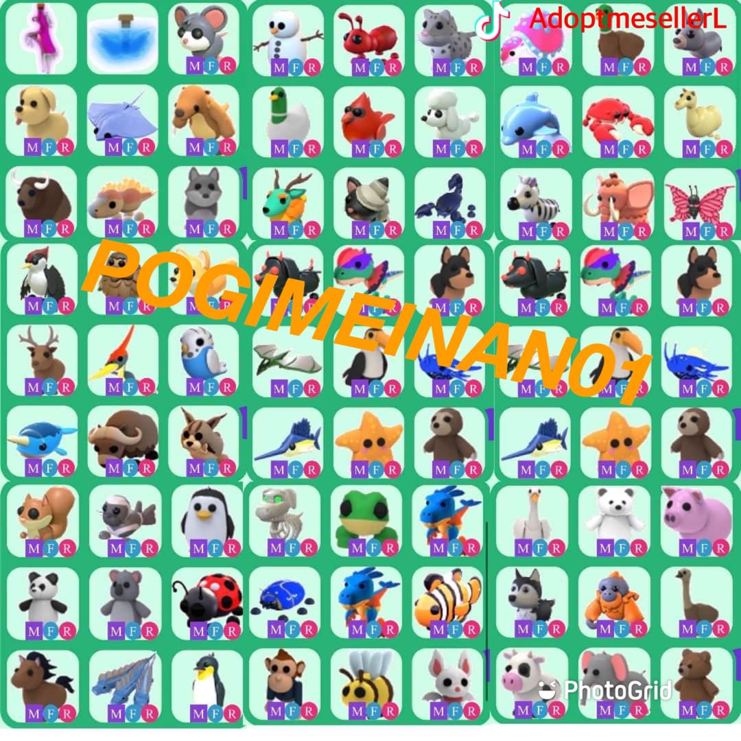 Adopt me pets MEGA pets, Video Gaming, Video Games, Others on Carousell