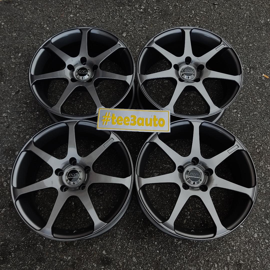 ADVAN Model T7 17 7jj off 40 5H 114 Original JAPAN, Auto Accessories on ...