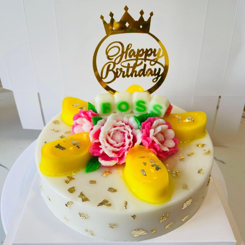 Agar jelly cake, Food & Drinks, Homemade Bakes on Carousell