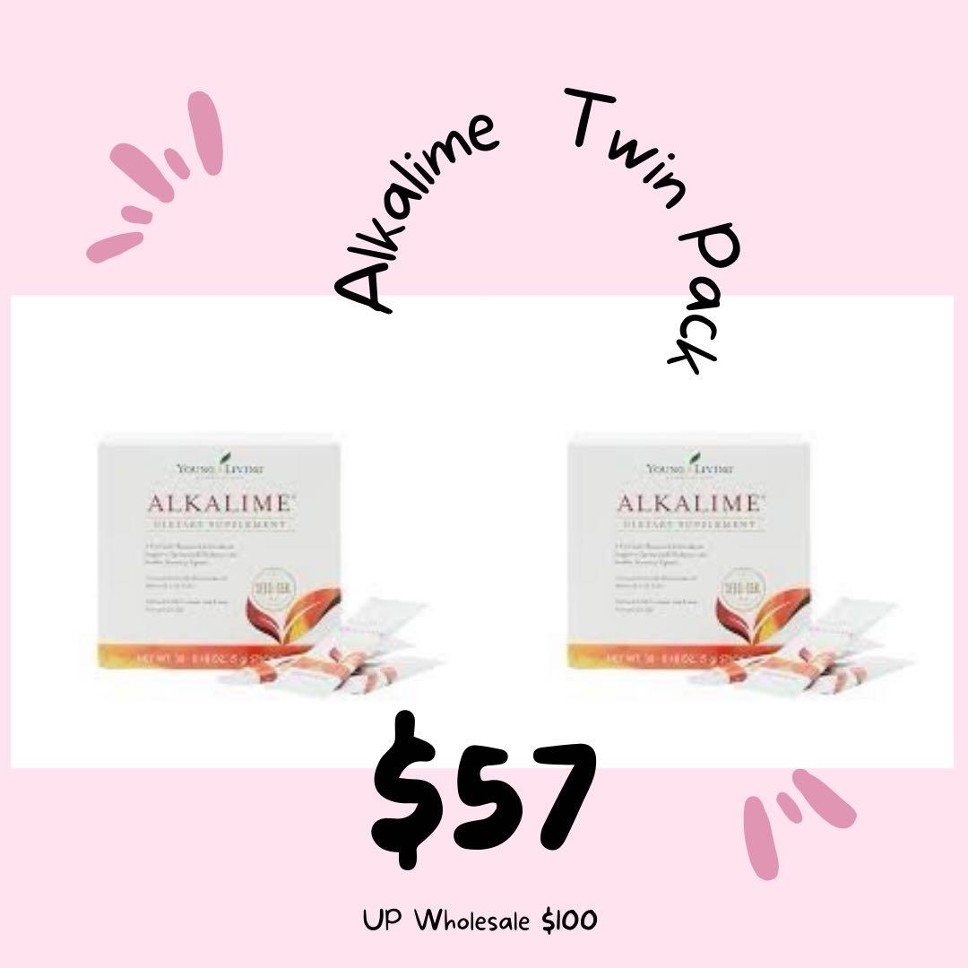 Alkalime Twin Pack jYoung Living, Health & Nutrition, Health ...