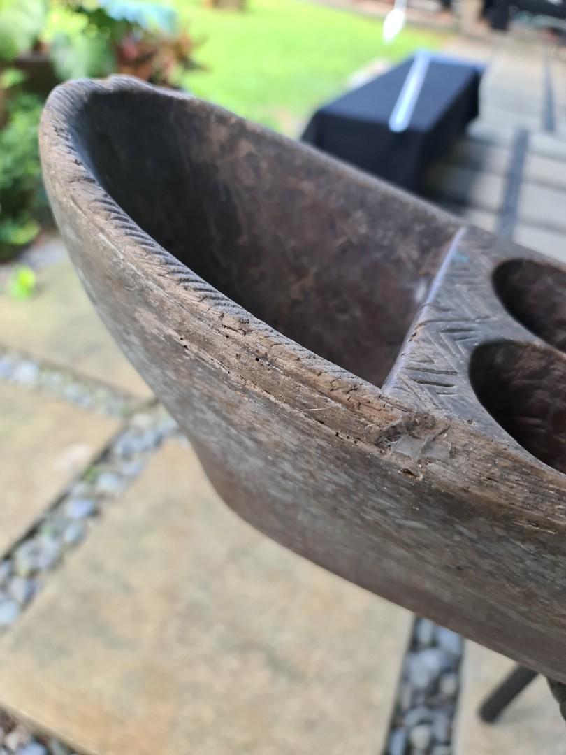 RARE Antique 50 year old CongKak Very Solid and Very Heavy. Large ...