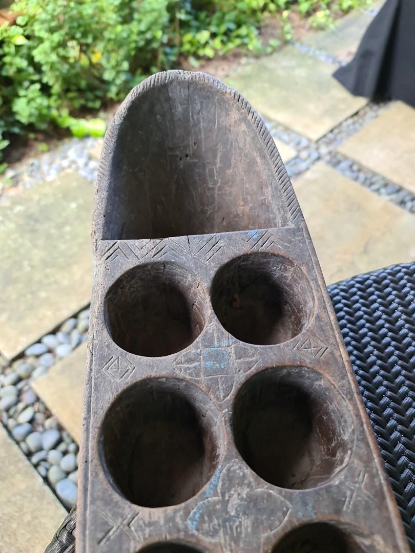 RARE Antique 50 year old CongKak Very Solid and Very Heavy. Large ...