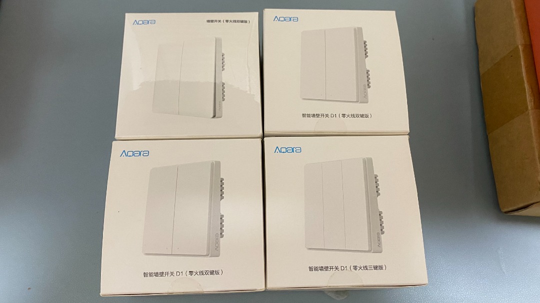 Aqara XiaoMi Wall-mounted Smart Switch, TV & Home Appliances, TV ...