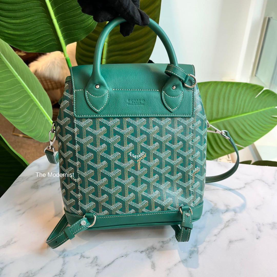 Authentic Goyard Alpin Green Mini Backpack, Luxury, Bags & Wallets on ...