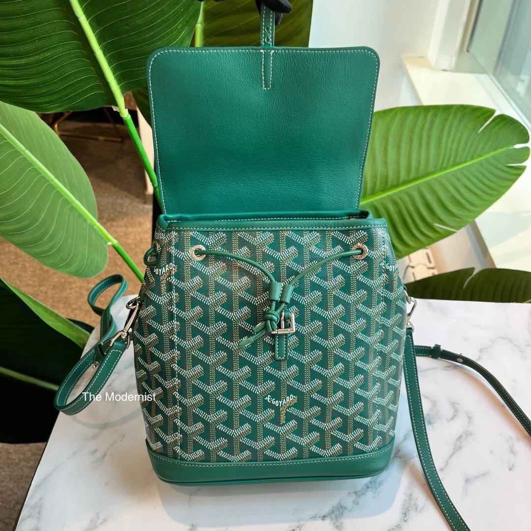 Authentic Goyard Alpin Green Mini Backpack, Luxury, Bags & Wallets on ...