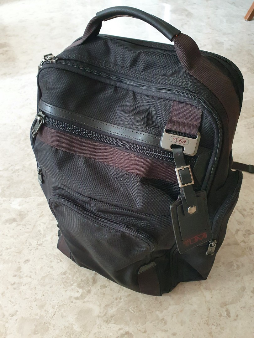 Authentic Tumi laptop backpack, Men's Fashion, Bags, Backpacks on Carousell