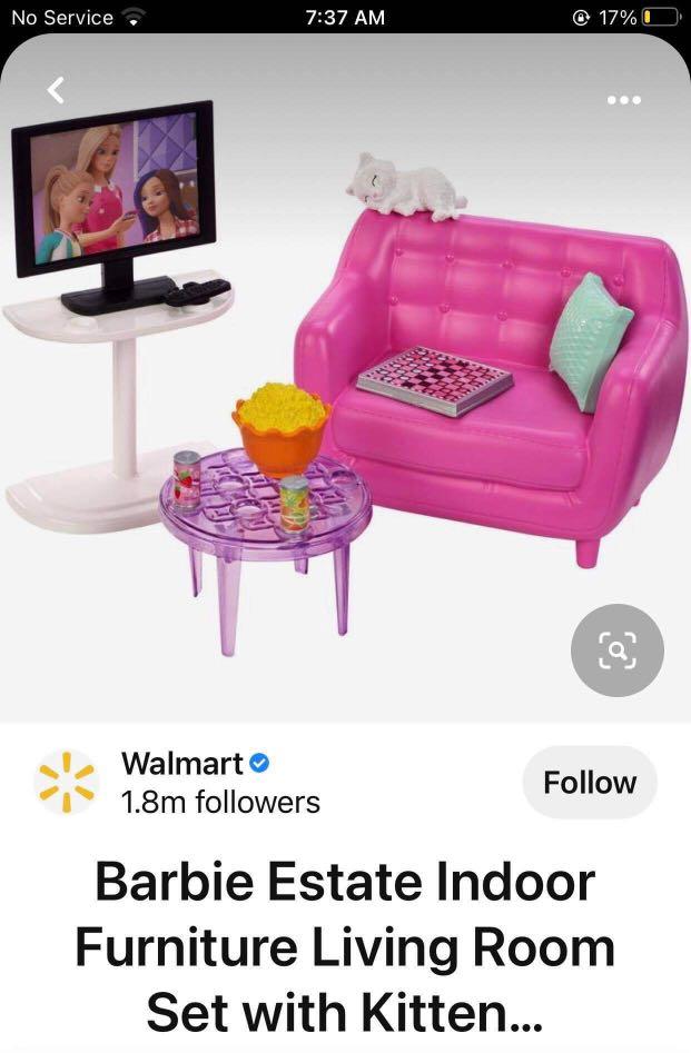 barbie original TV SET, Hobbies & Toys, Toys & Games on Carousell
