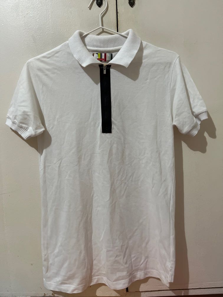 Bench White Polo Shirt, Men's Fashion, Tops & Sets, Tshirts & Polo ...