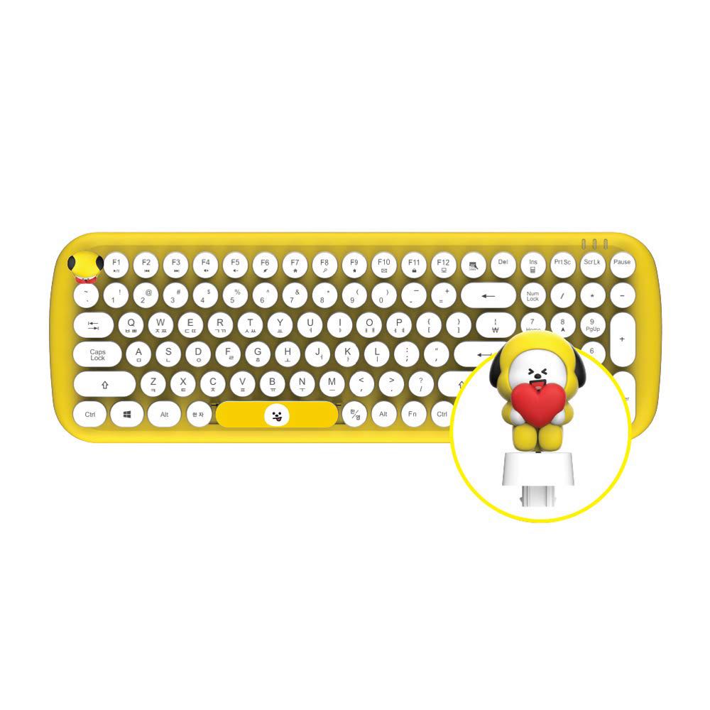 BT21 Wireless Keyboard by Royche (Official, Chimmy), Computers & Tech ...