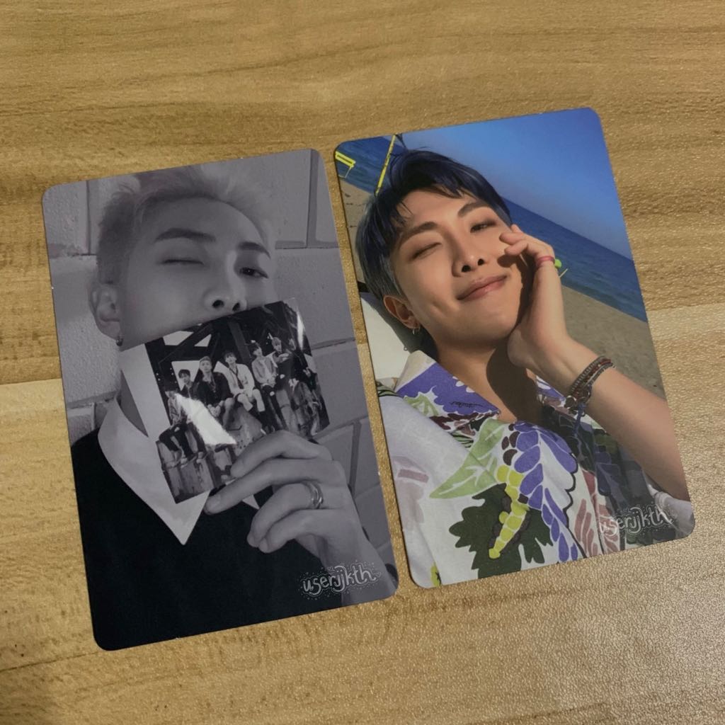 Bts Namjoon RM proof standard rpc butter peaches pc photocard, Hobbies ...