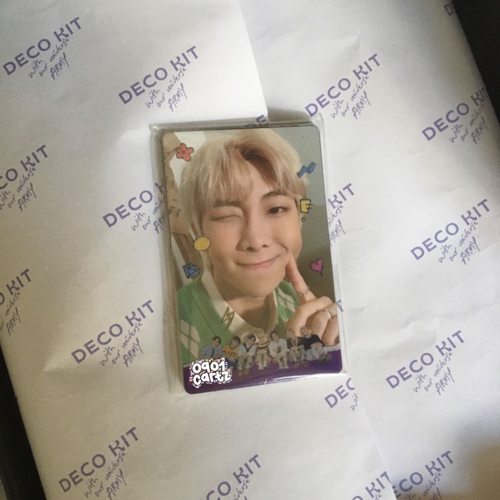 BTS RM DECO KIT RPC WITH DECO FILM, Hobbies & Toys, Memorabilia ...