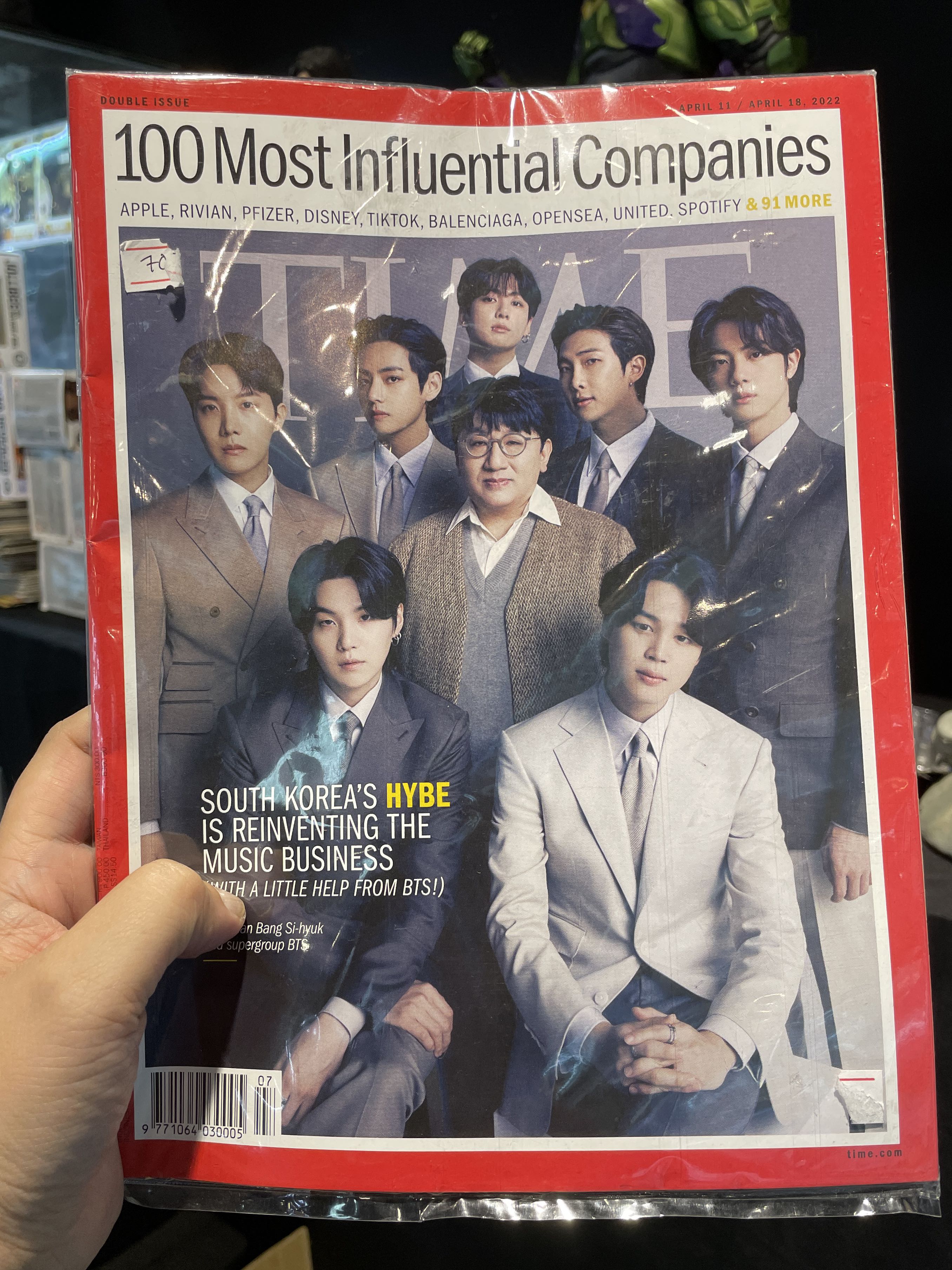 BTS Time Magazine April 2022, Hobbies & Toys, Books & Magazines ...