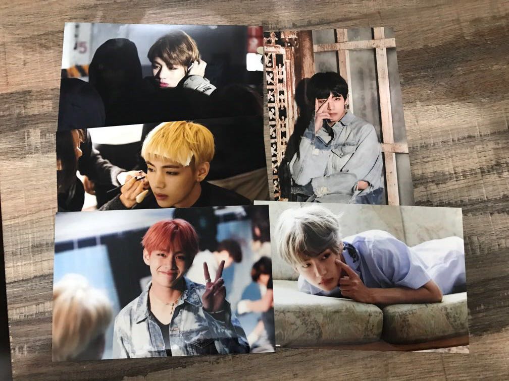 BTS V ONEUL EXHIBIT PHOTO SET, Hobbies & Toys, Memorabilia ...