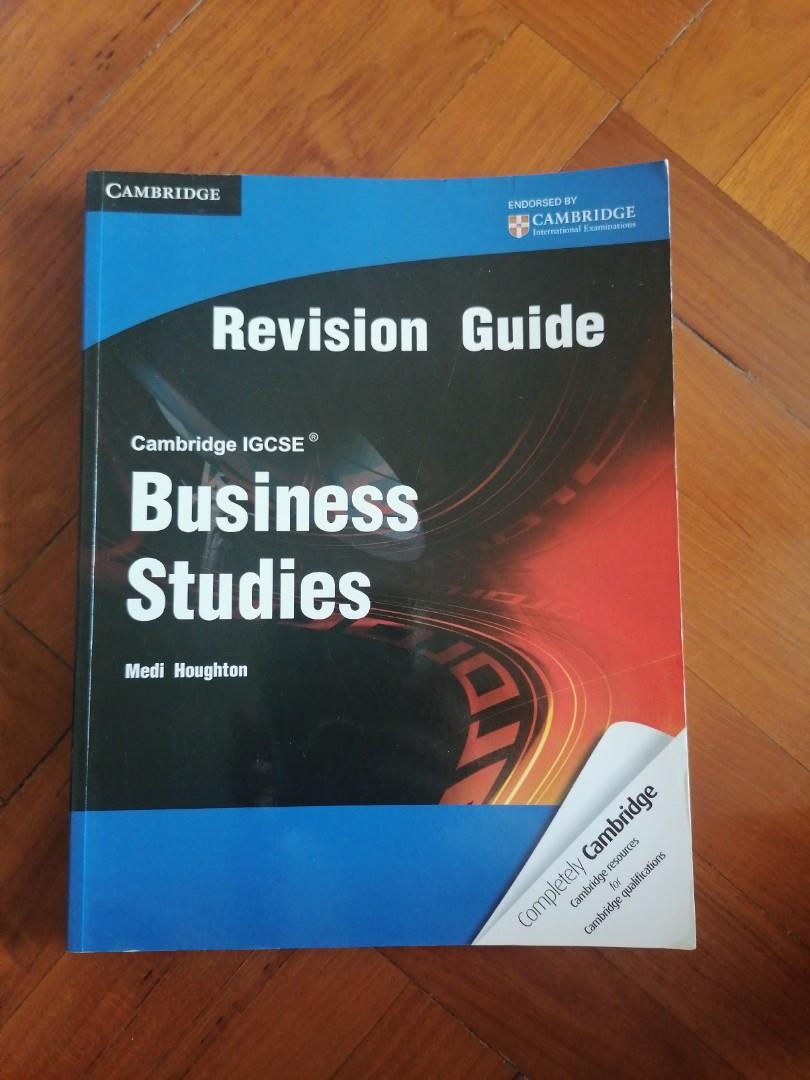 Cambridge IGCSE Business Studies Revision Guide, 興趣及遊戲, 書本 & 文具, 教科書 - Carousell