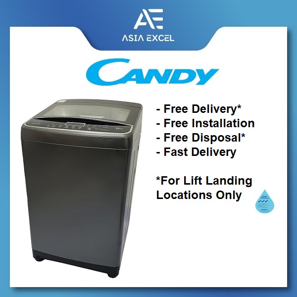 CANDY CATL 6128 BVSI 12KG INVERTER TOP LOAD WASHING MACHINE, TV & Home ...