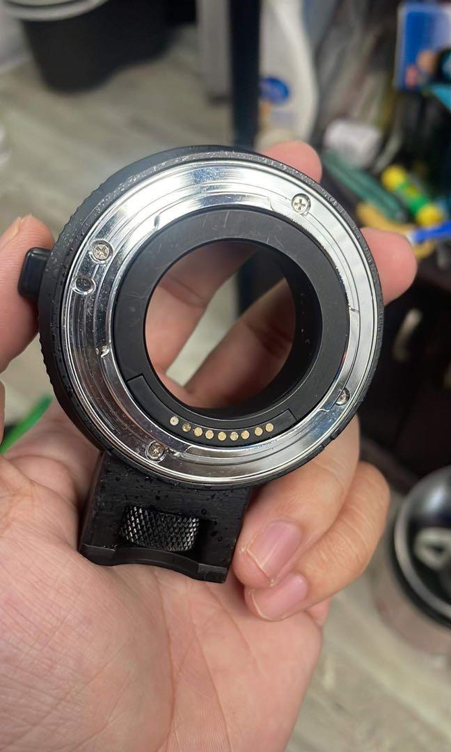 Canon Ef to efm Lens Adapter, Photography, Cameras on Carousell
