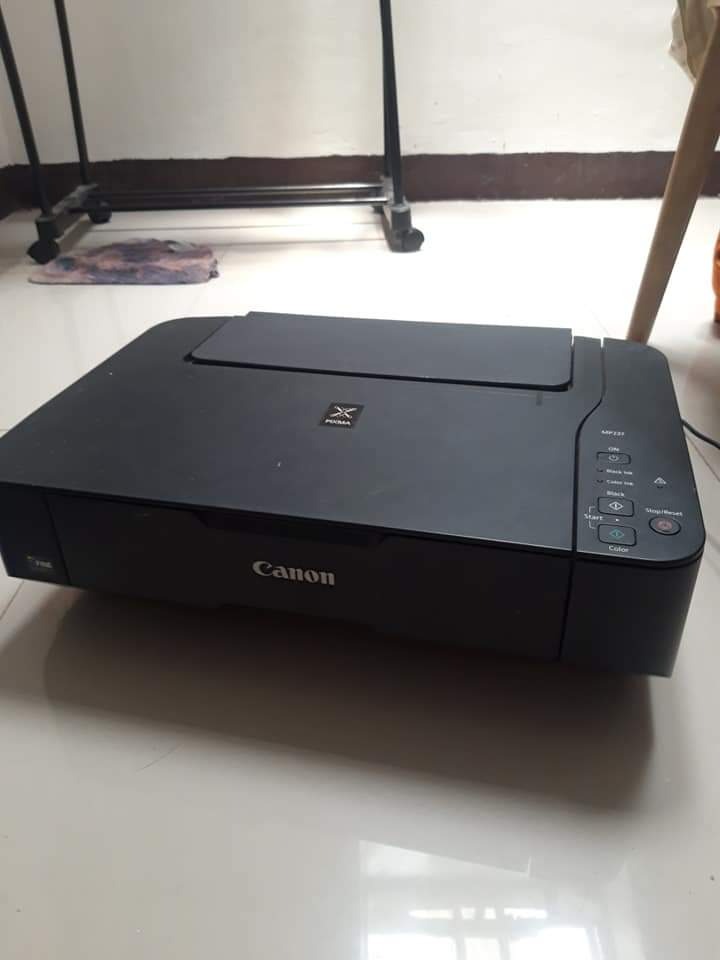 Canon PIXMA MP237 printer w/ scanner, Computers & Tech, Printers ...