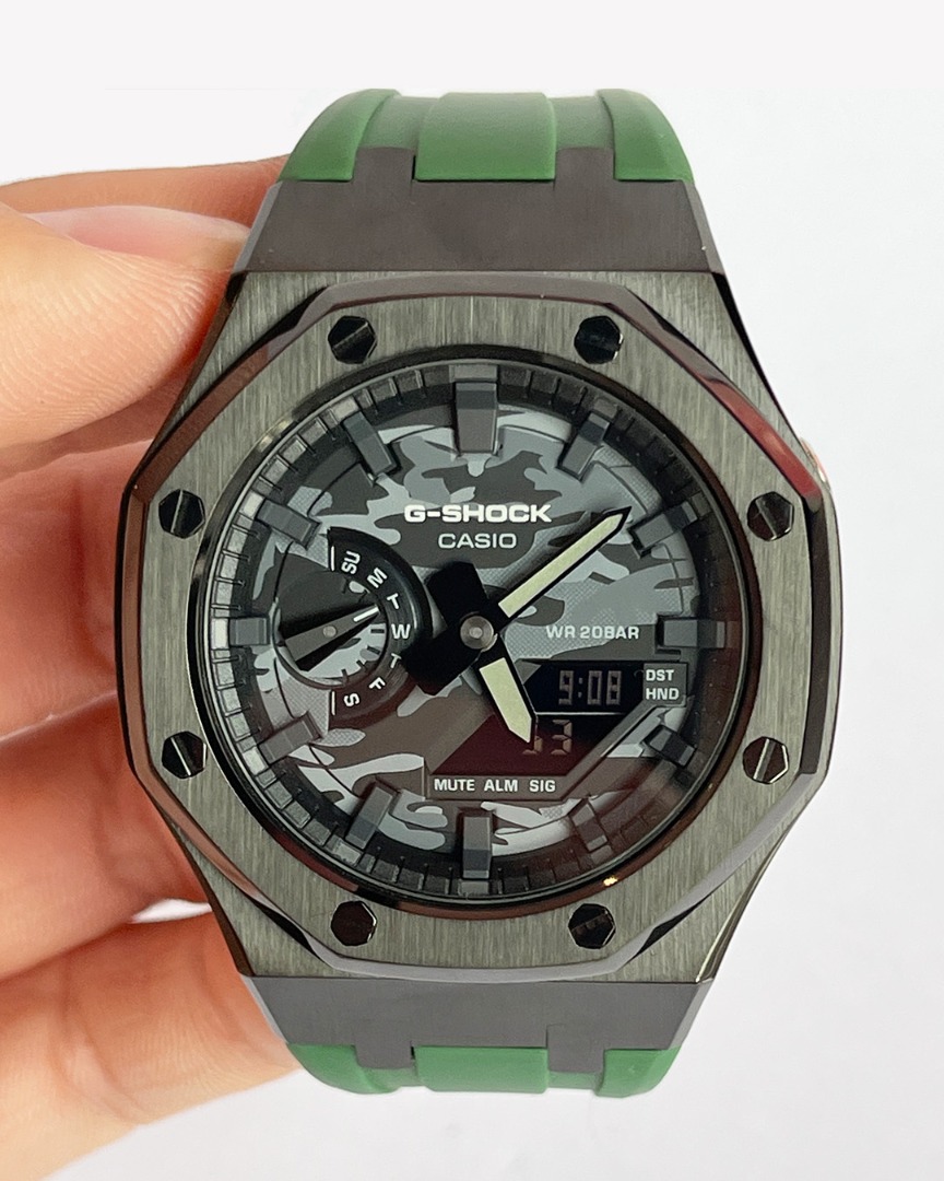 Casioak 2100 Camo Series, Men's Fashion, Watches & Accessories, Watches ...