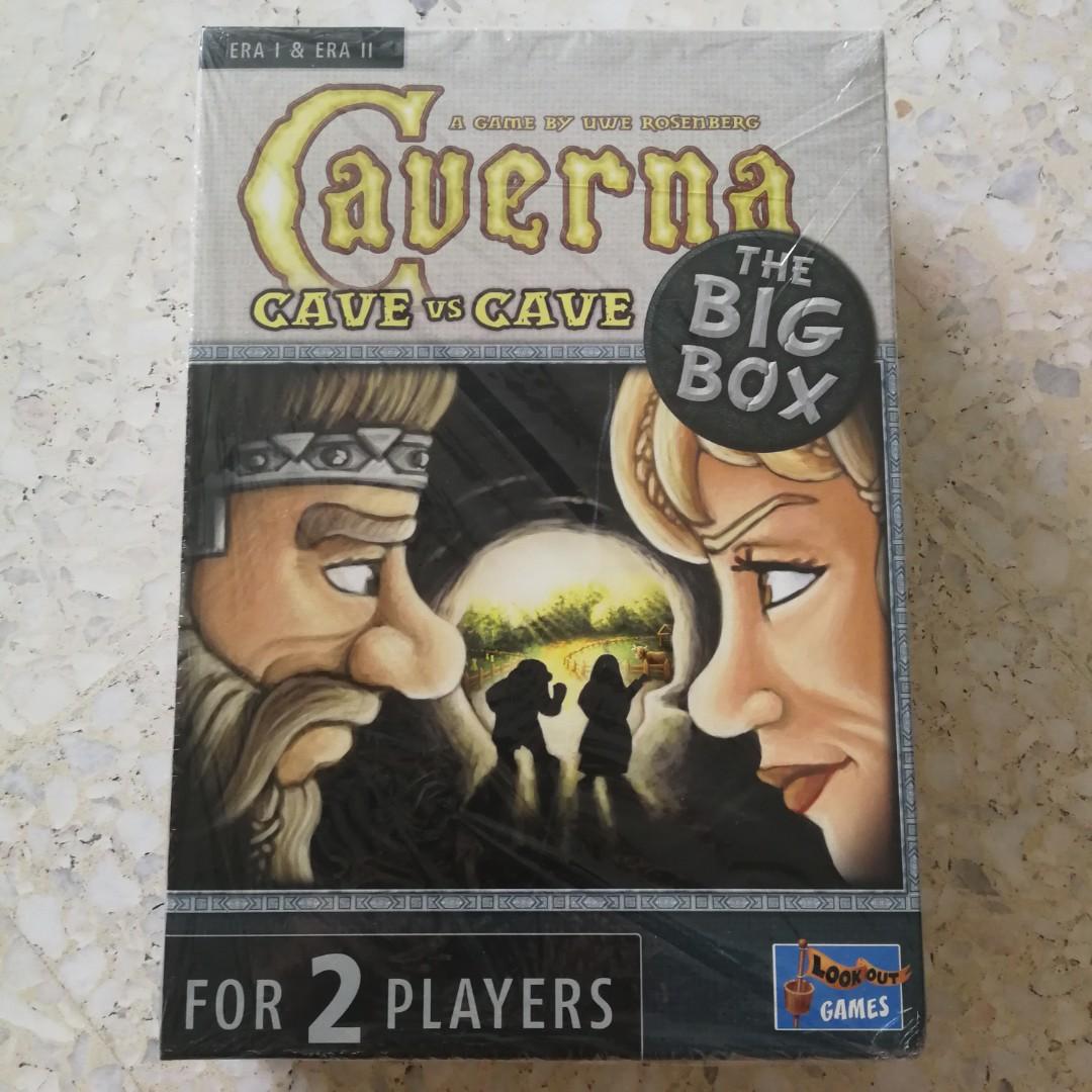 Caverna Cave vs Cave Big Box Board Game, Hobbies & Toys, Toys & Games ...