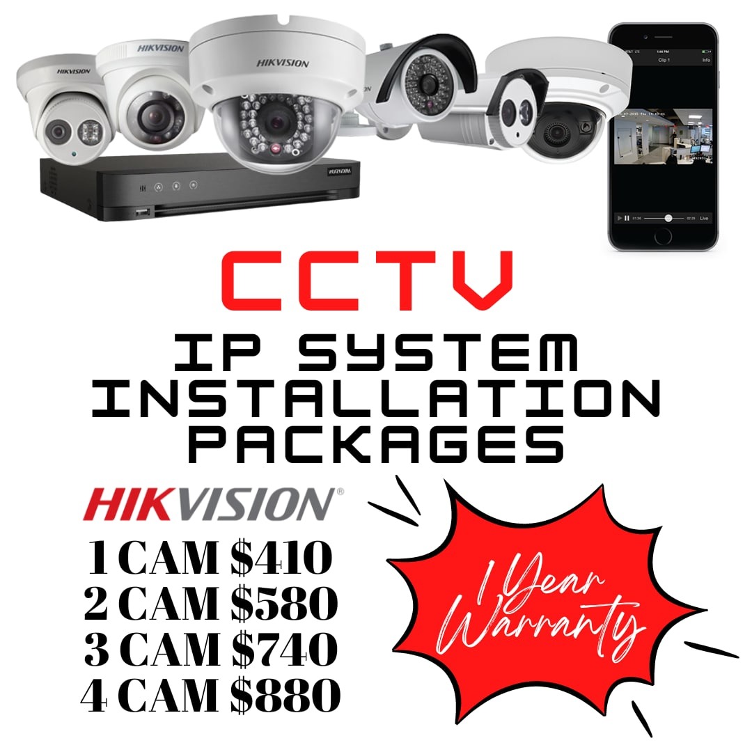CCTV Installation HIKVISION - Security Camera Packages for Homes ...