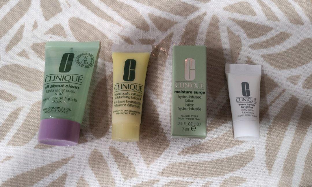 Clinique sample set, Beauty & Personal Care, Face, Face Care on Carousell