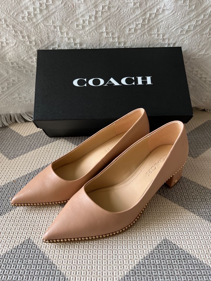 Coach Heels, Women's Fashion, Footwear, Heels on Carousell